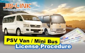 PSV Van / Mini Bus License Procedure – JPJ Link